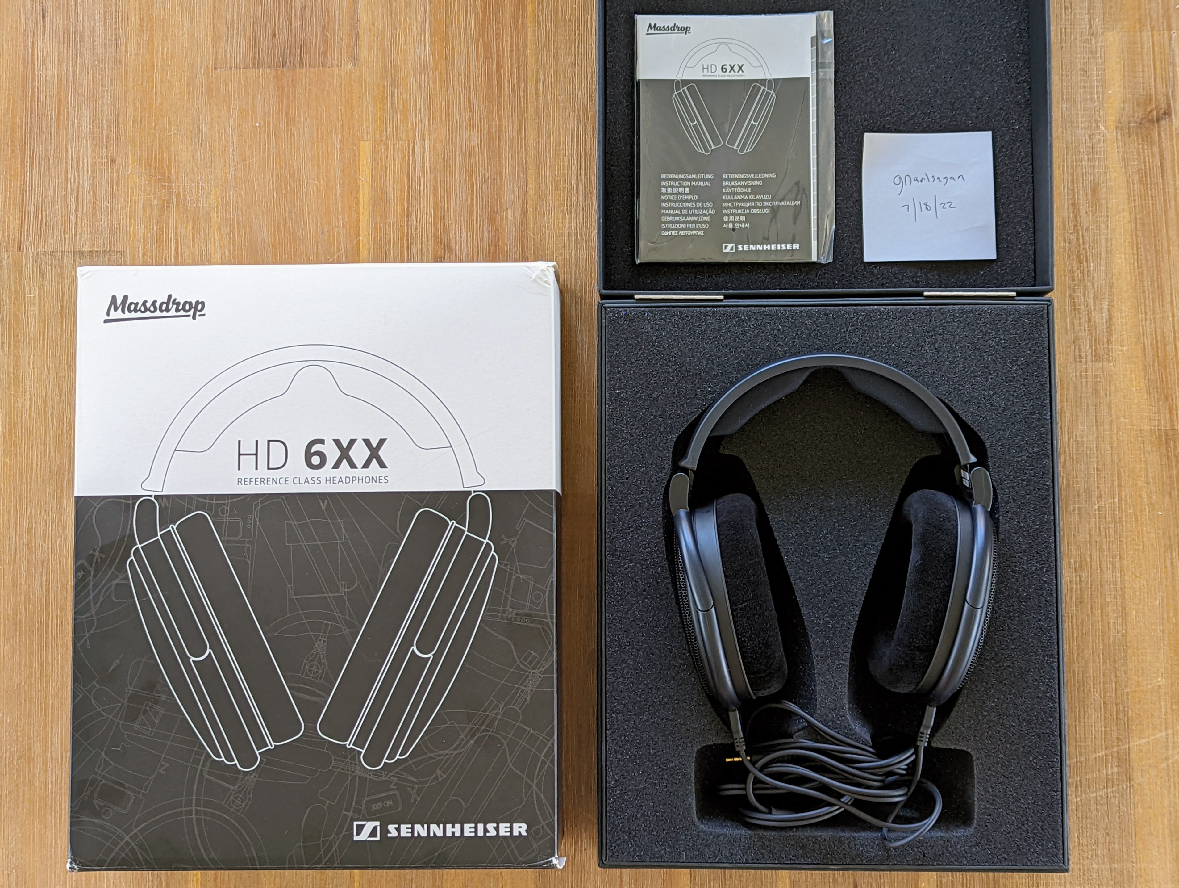 Sold: Drop x Sennheiser HD-6XX with original box | Headphone Reviews ...