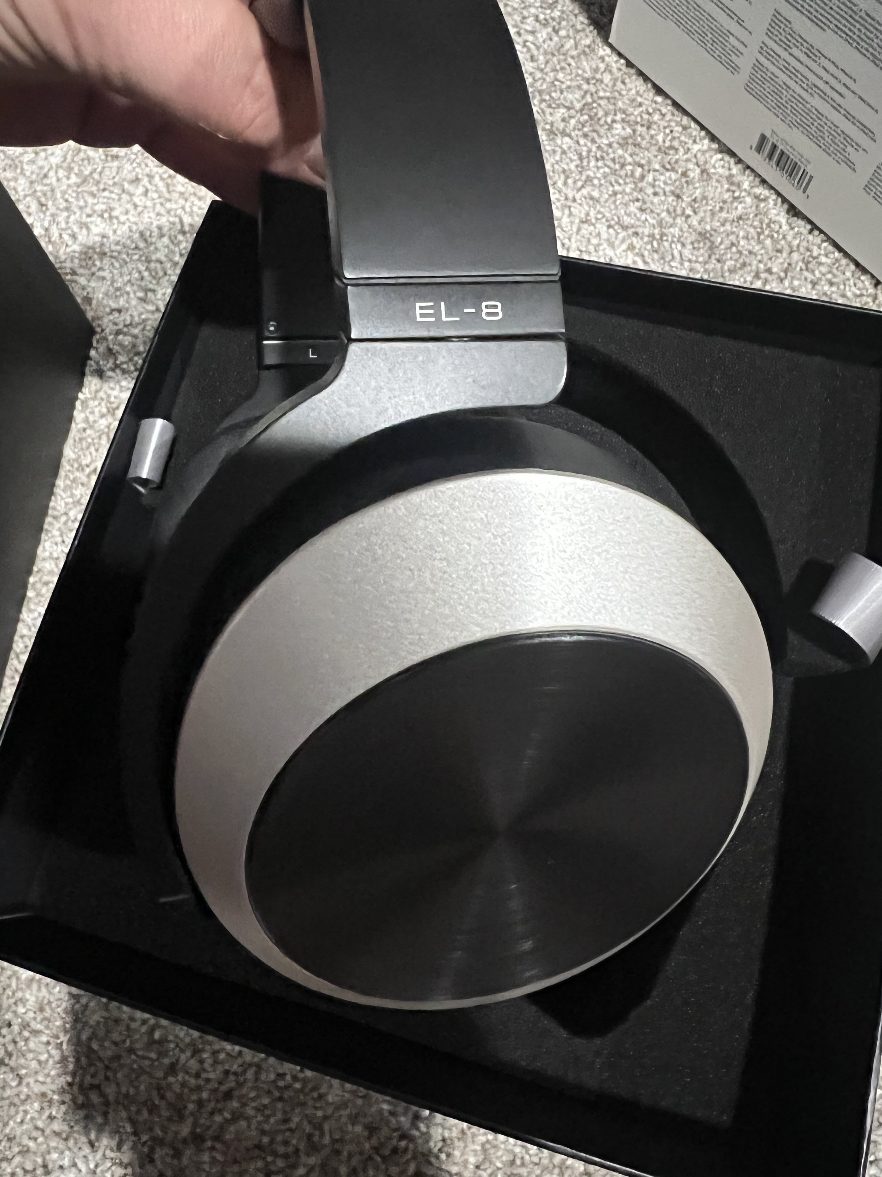 Closed: Audeze EL-8 Closed Titanium with cipher cable | Headphone ...