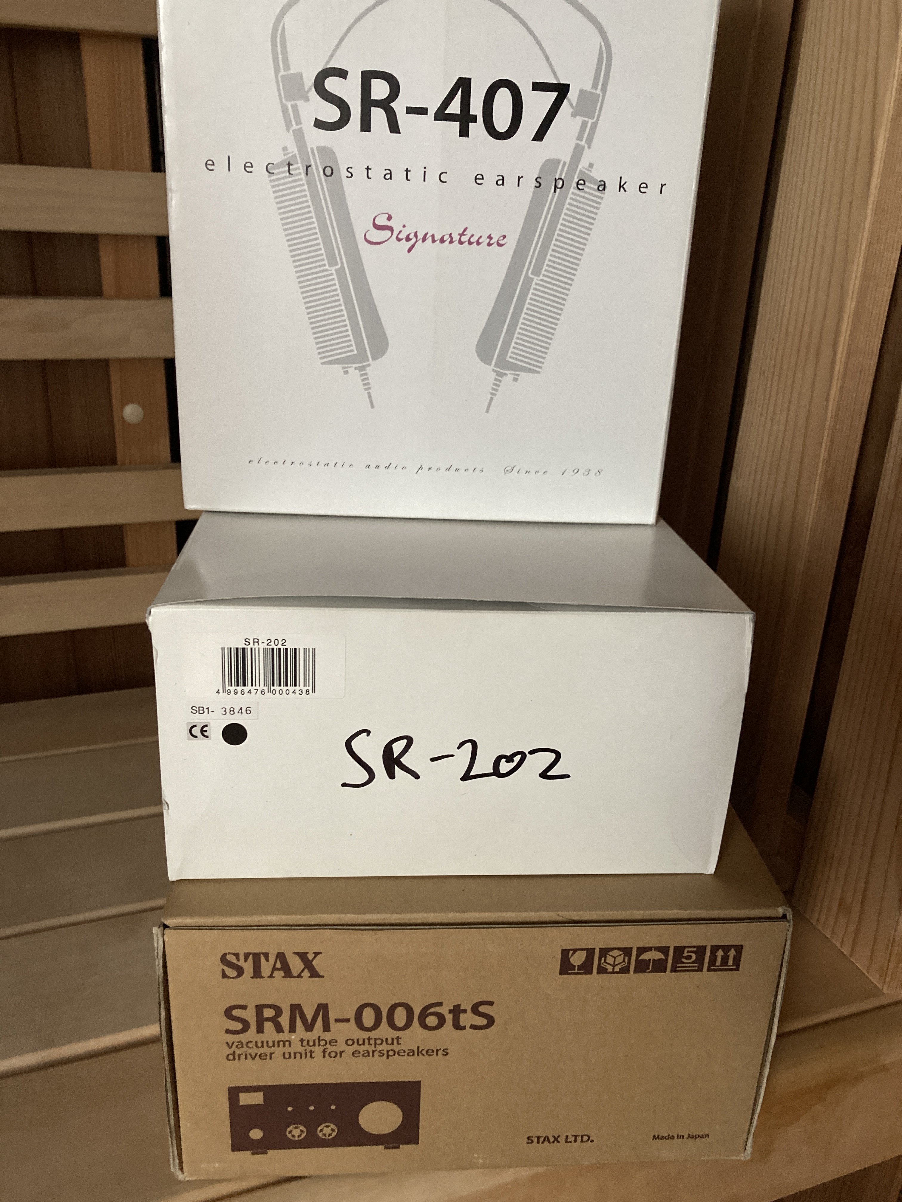 Closed: Stax 006ts, 407, cables and Beyerdynamic P5 new | Headphone ...