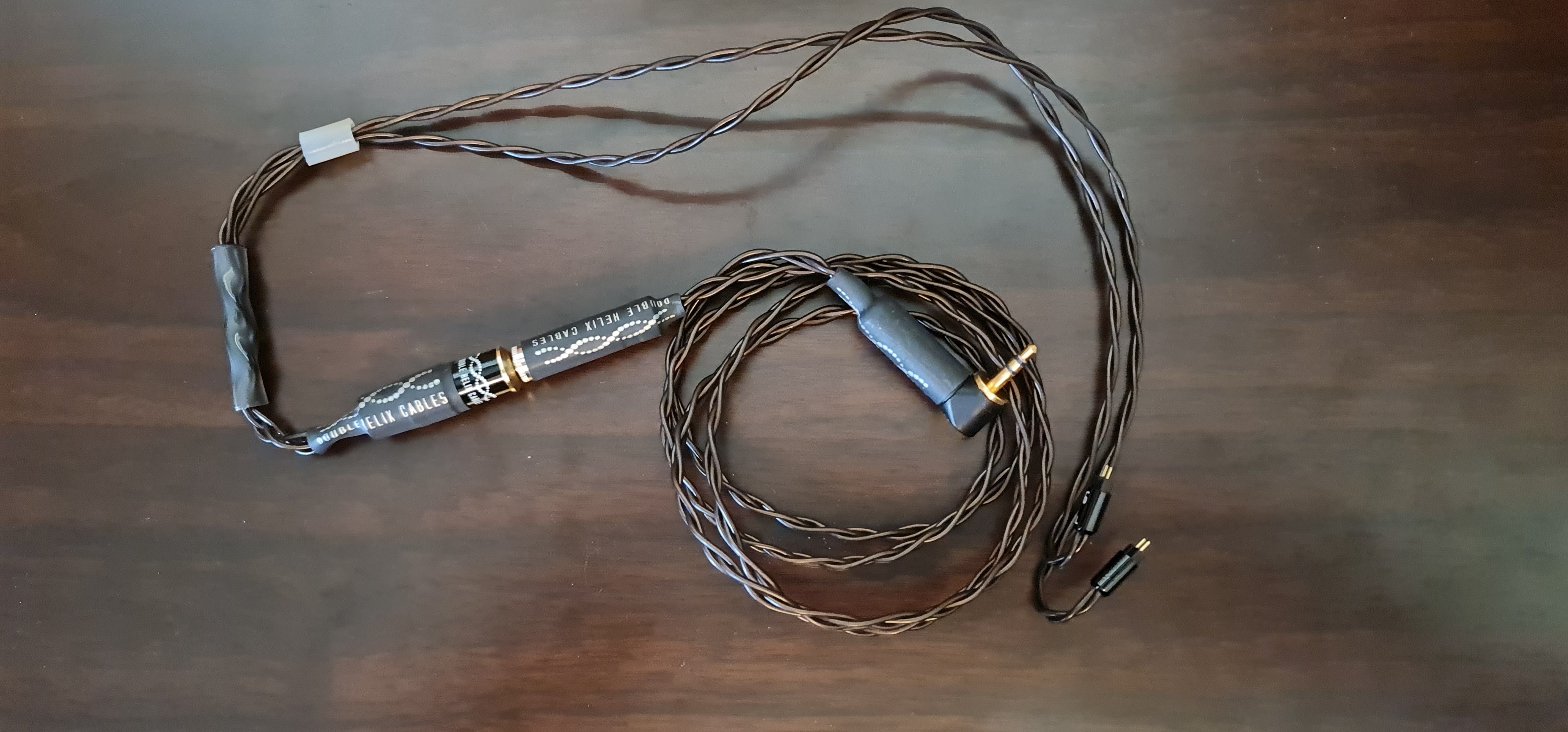 Sold: Double Helix IEM 2 Pin Cable Nucleotide Wire | Headphone Reviews ...