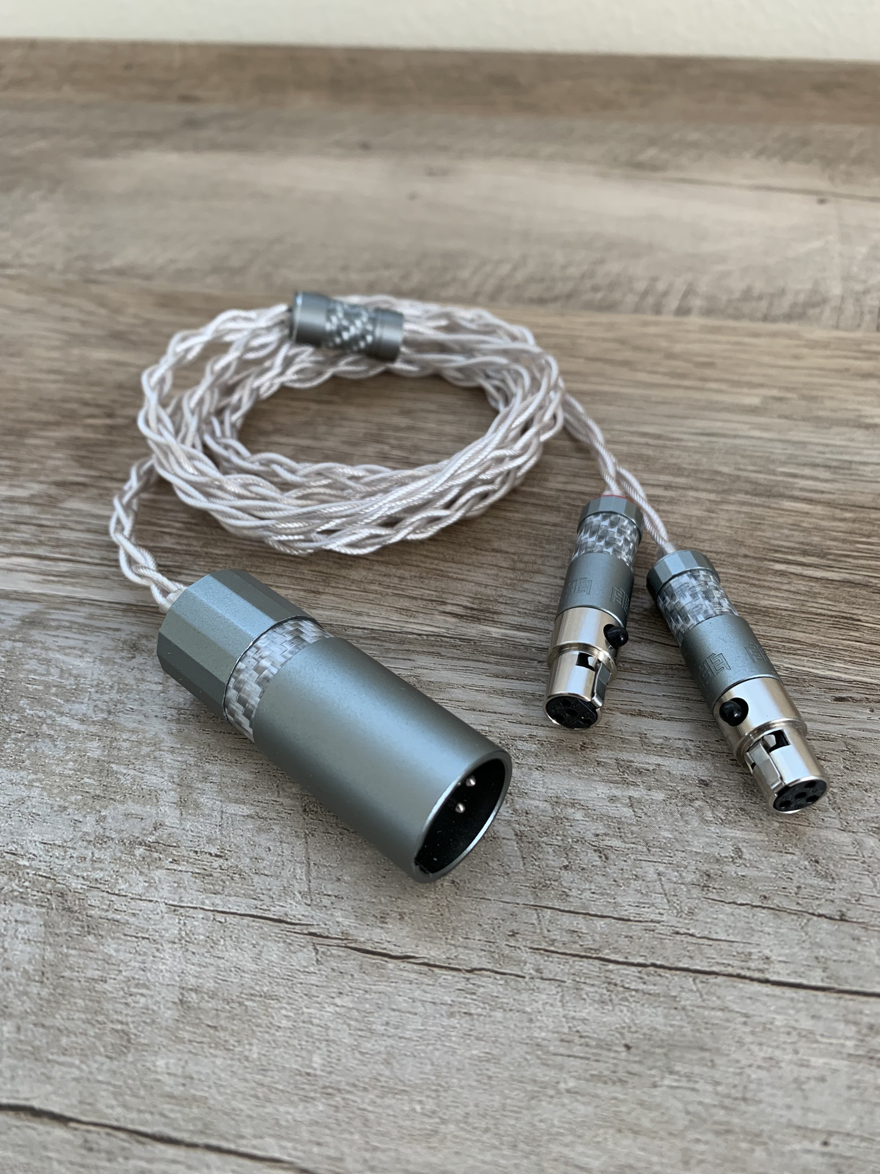 Sold: Type 6 Litz OCC Hybrid Pure Silver/Copper Headphone Cable (mini ...