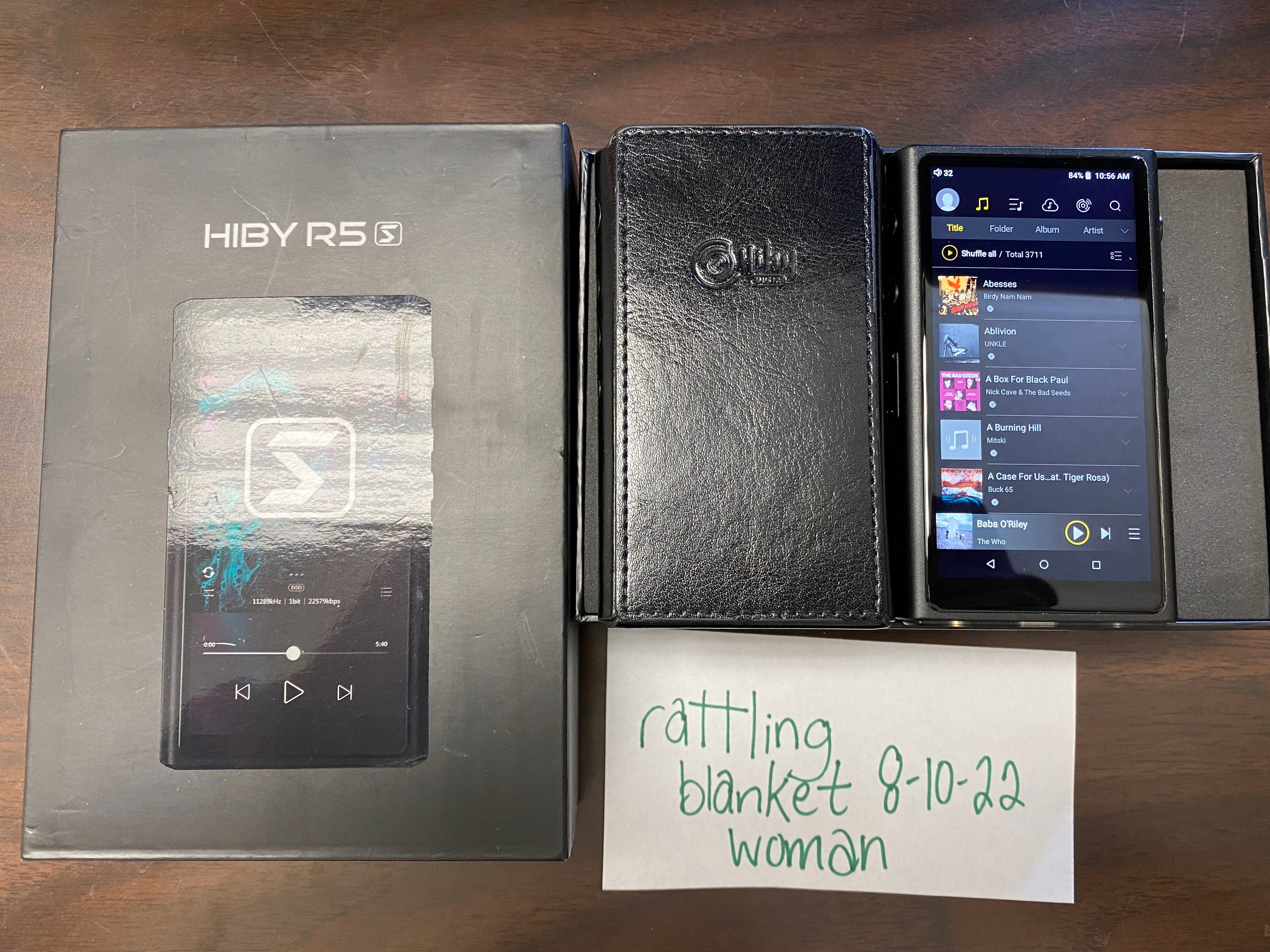 Closed: Hiby R5 Saber w/ leather case | Headphone Reviews and ...