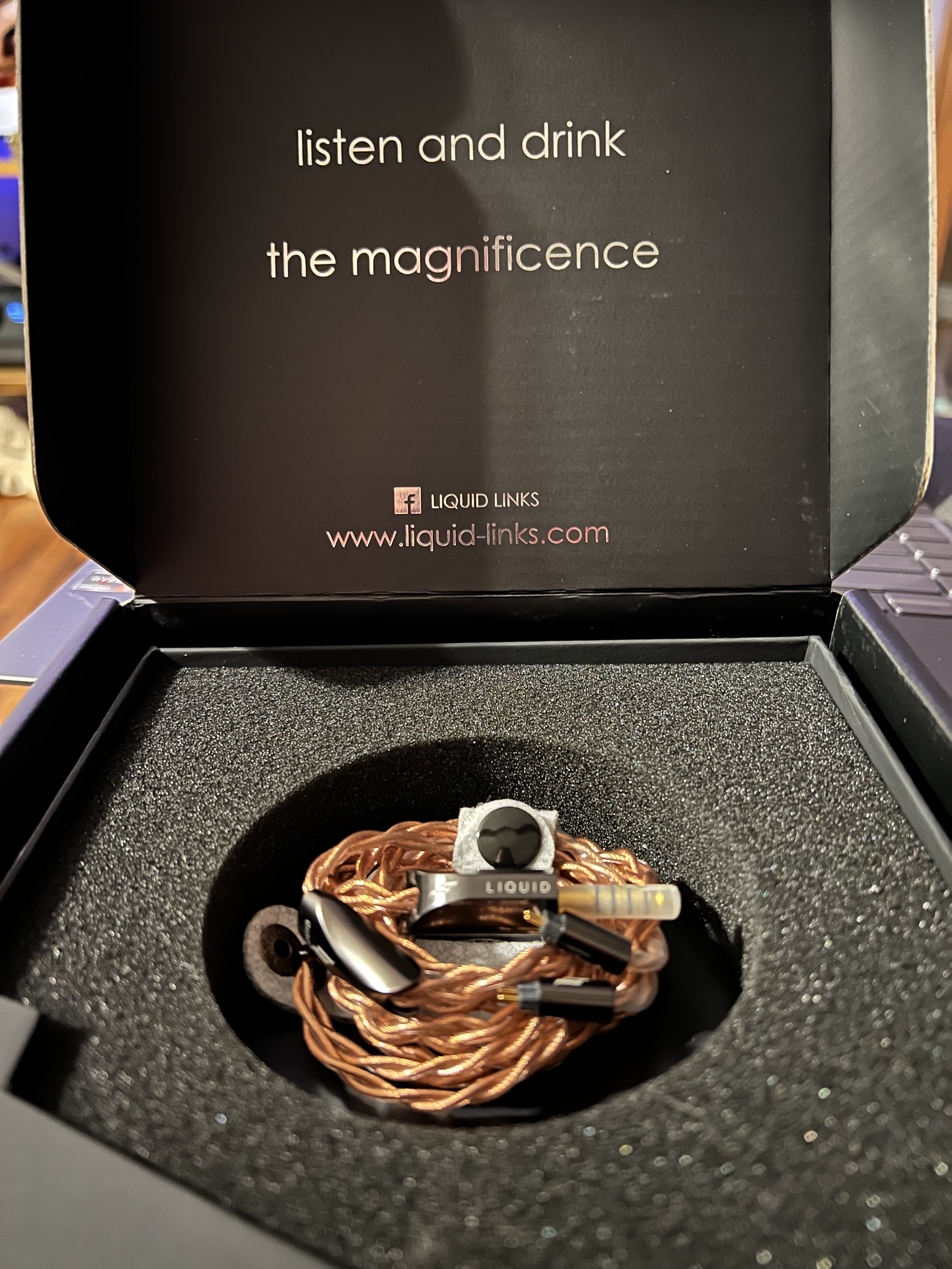 Sold: Liquid Links Conti | Headphone Reviews and Discussion - Head-Fi.org
