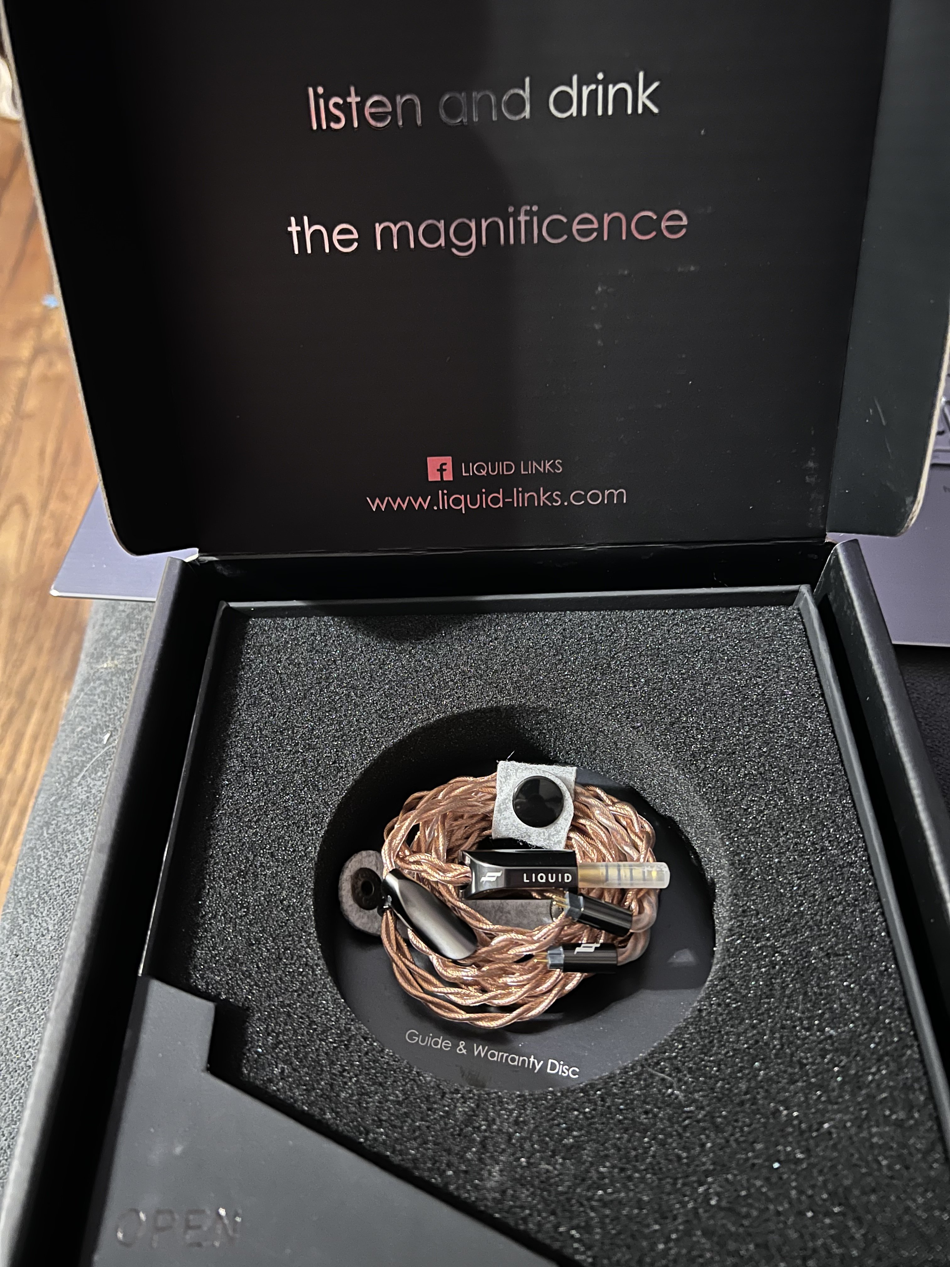 Sold: Liquid Links Conti | Headphone Reviews and Discussion - Head-Fi.org