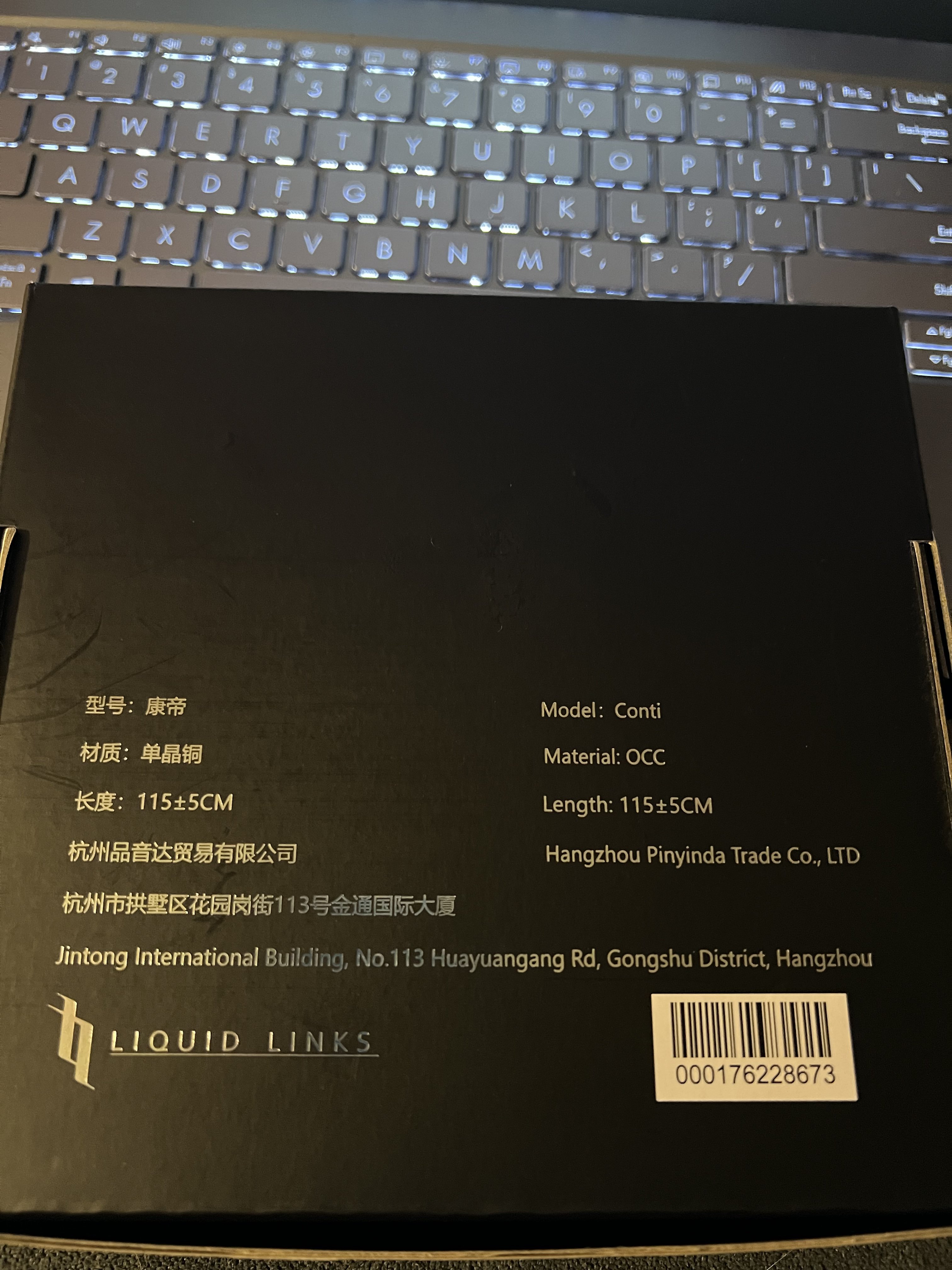 Sold: Liquid Links Conti | Headphone Reviews and Discussion - Head-Fi.org