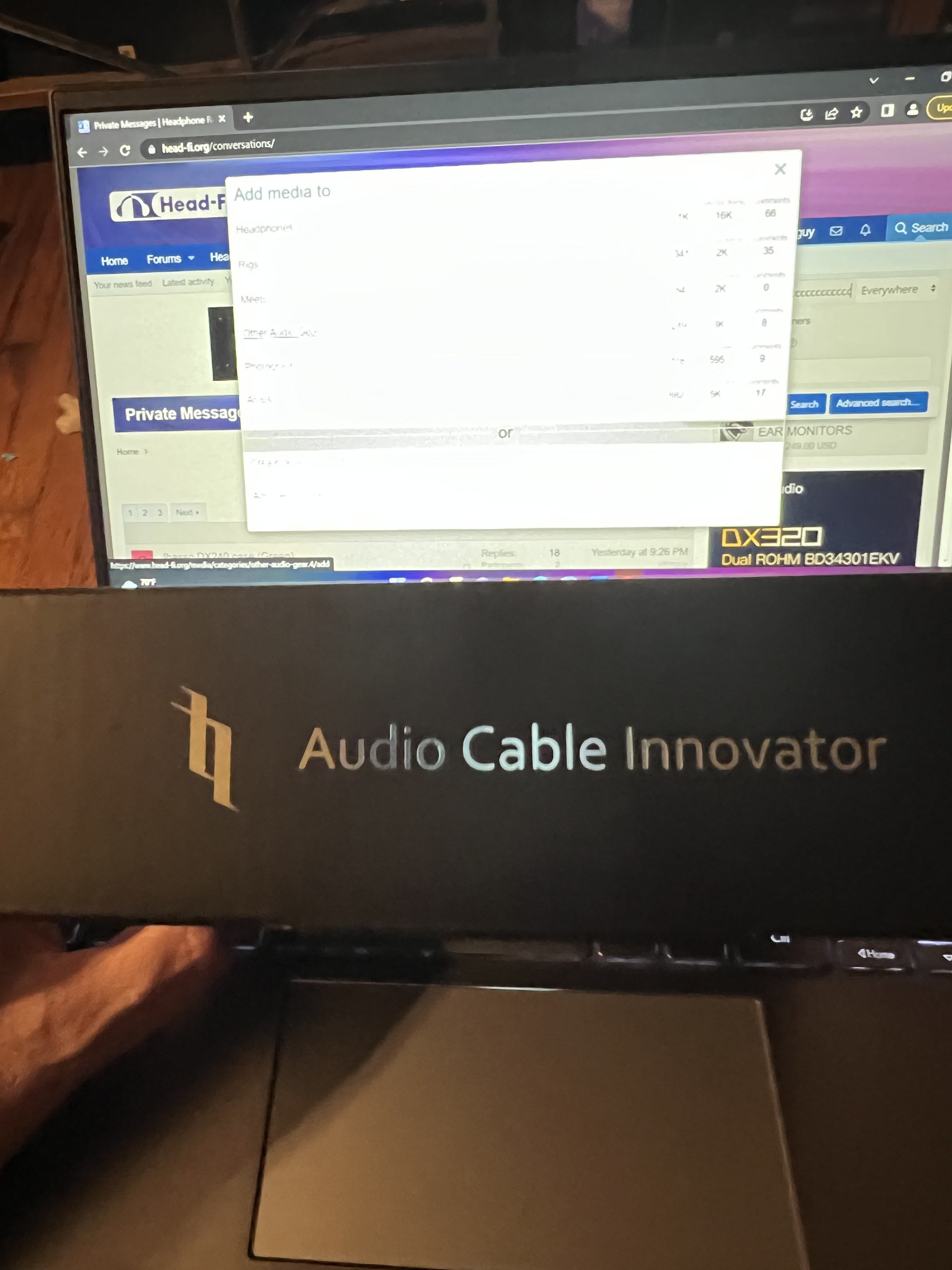 Sold: Liquid Links Conti | Headphone Reviews and Discussion - Head-Fi.org