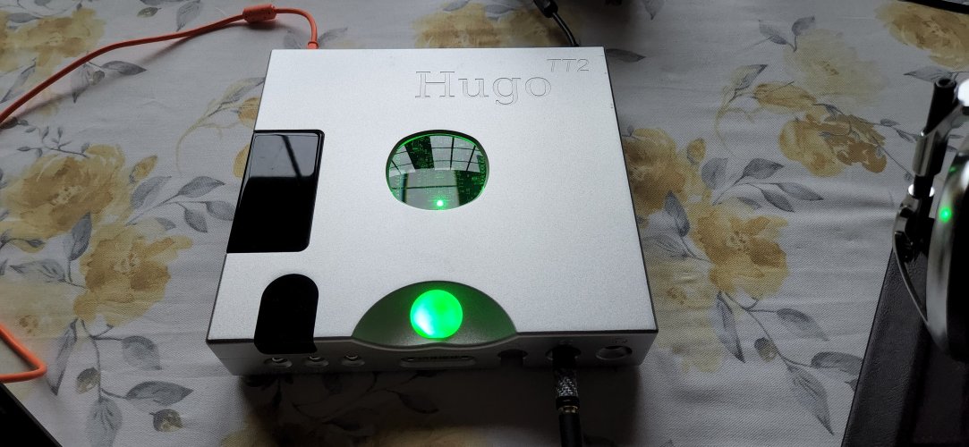 Sold: Chord Hugo TT2 DAC/Amp/Pre with 4-pin XLR adapter | Headphone ...