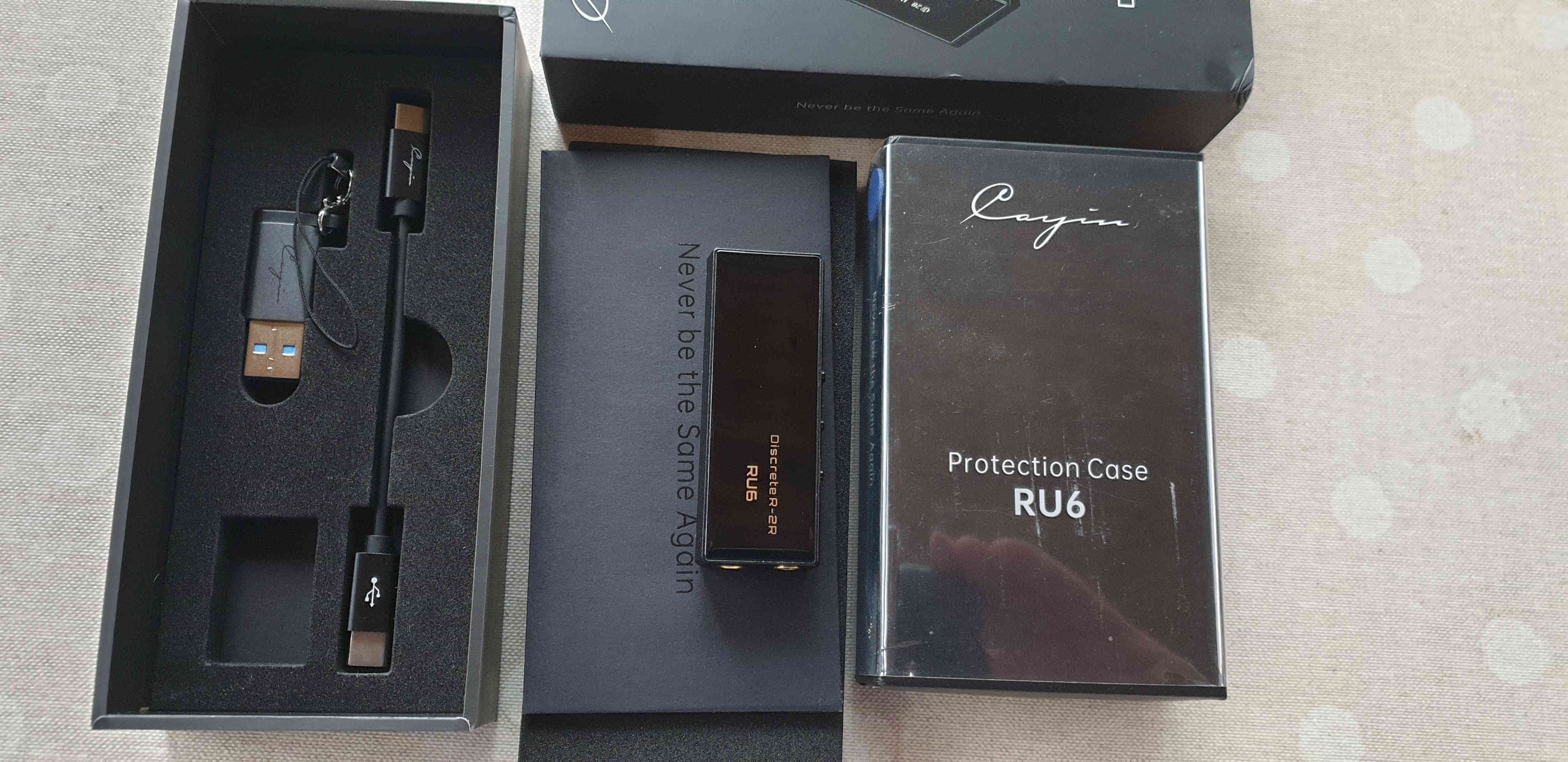 Sold: dongle CAYIN RU6 with official blue case | Headphone Reviews and ...