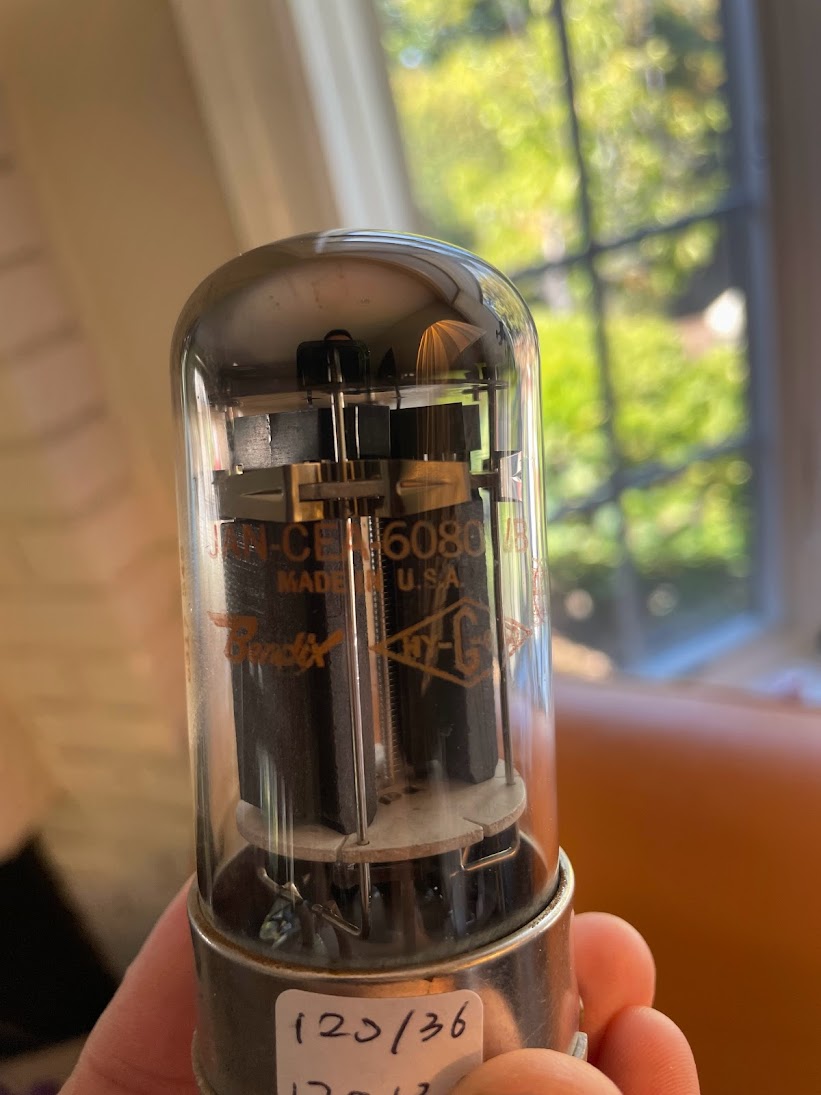 Sold: Matched pair of Bendix 6080 tubes | Headphone Reviews and ...
