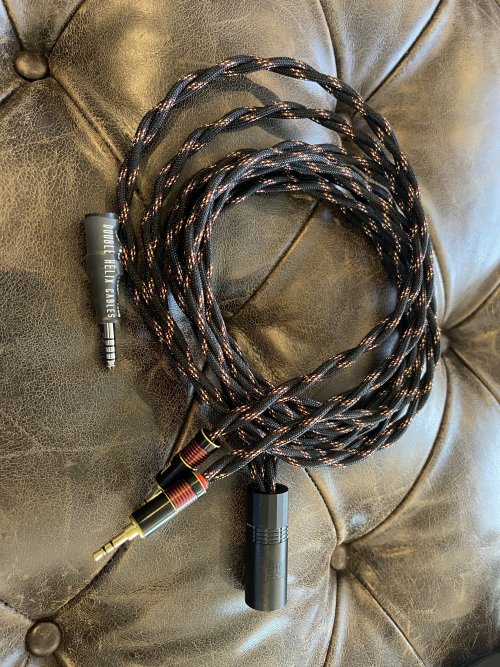 Sold: Double Helix Cable Prion 4 for Susvara (Dual 3.5mm) | Headphone ...