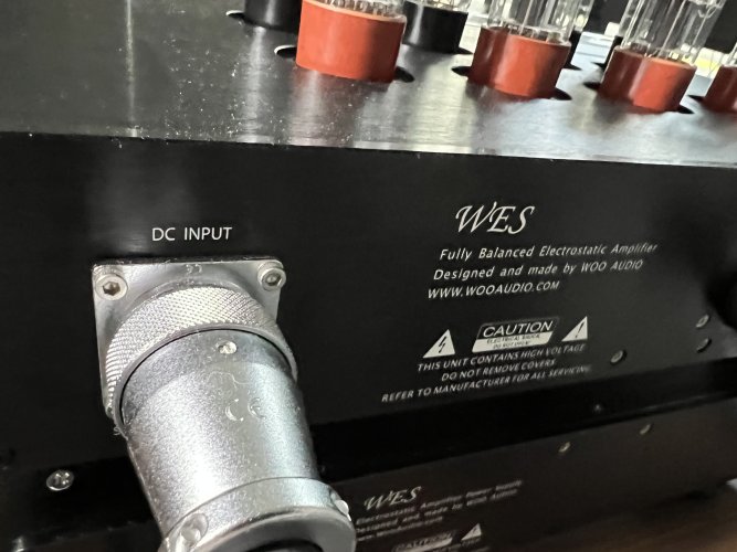 Sold: Woo Audio WES (2nd gen) Electrostatic Headphone Amplifier ...