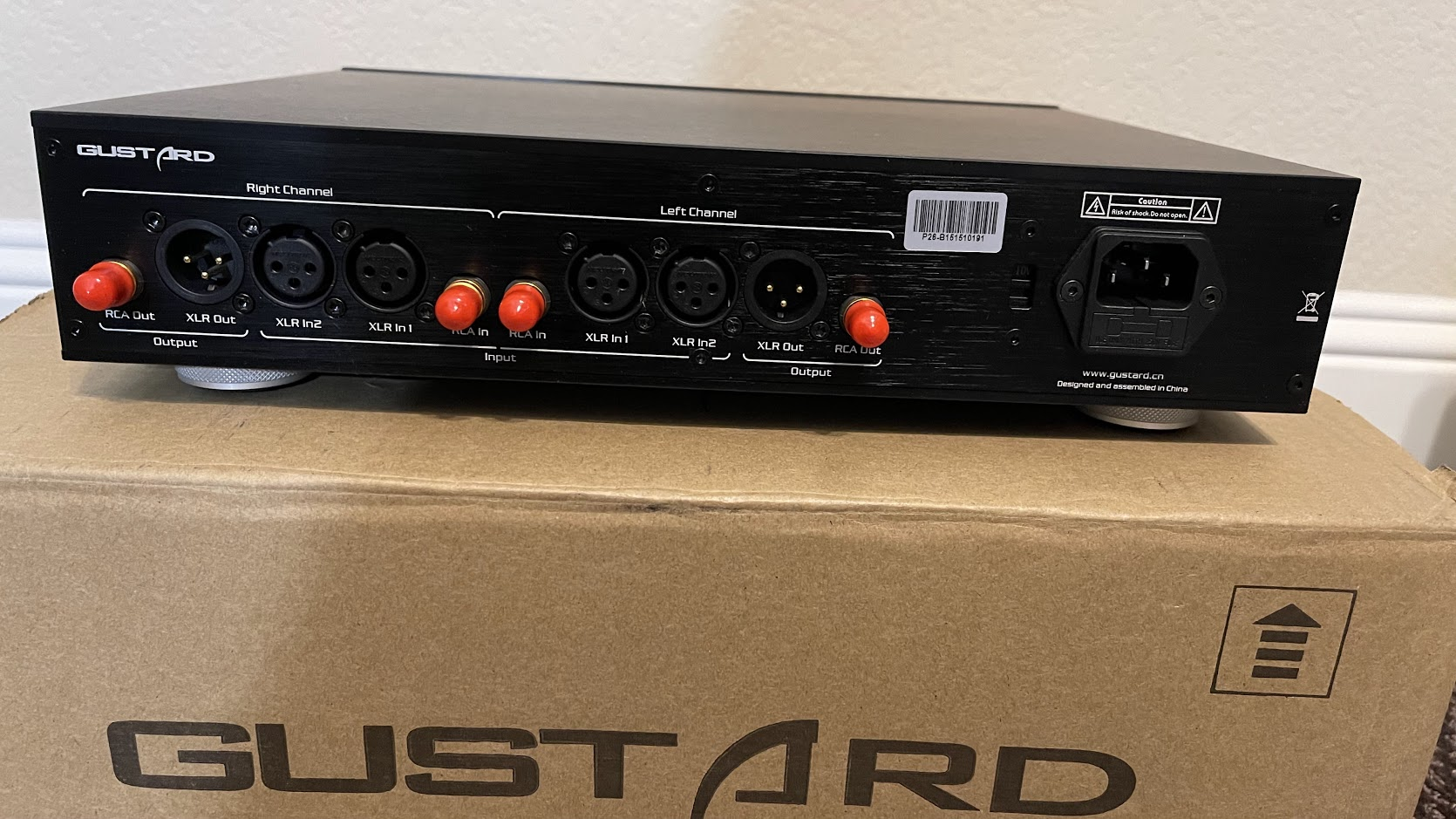 Closed: GUSTARD P26 Fully Balanced Class A Preamp DIP8 | Headphone ...