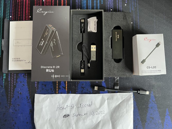 Sold: Cayin RU6 | Headphone Reviews and Discussion - Head-Fi.org