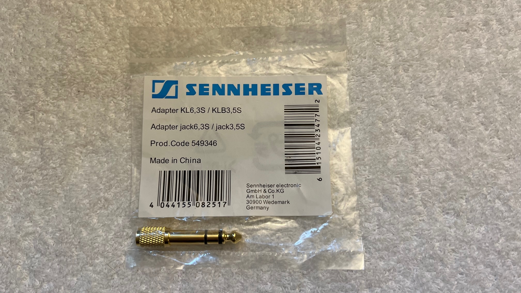 Sold: Sennheiser 1/4" adapter (1 of 2) | Headphone Reviews and ...