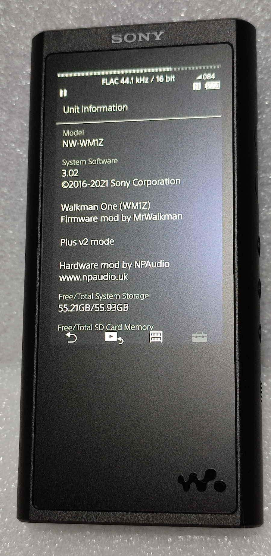 Closed: FS: Sony NW-ZX300 NPAudio Upgrade Mod + Extras | Headphone ...