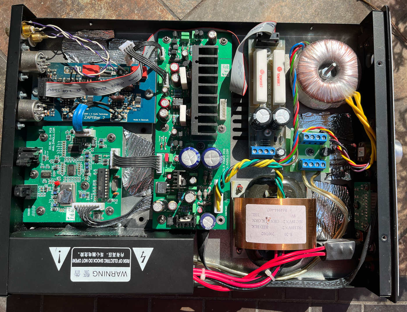 Closed: Zhaolu D2.5C modified with ZAP Filter analog output | Headphone ...