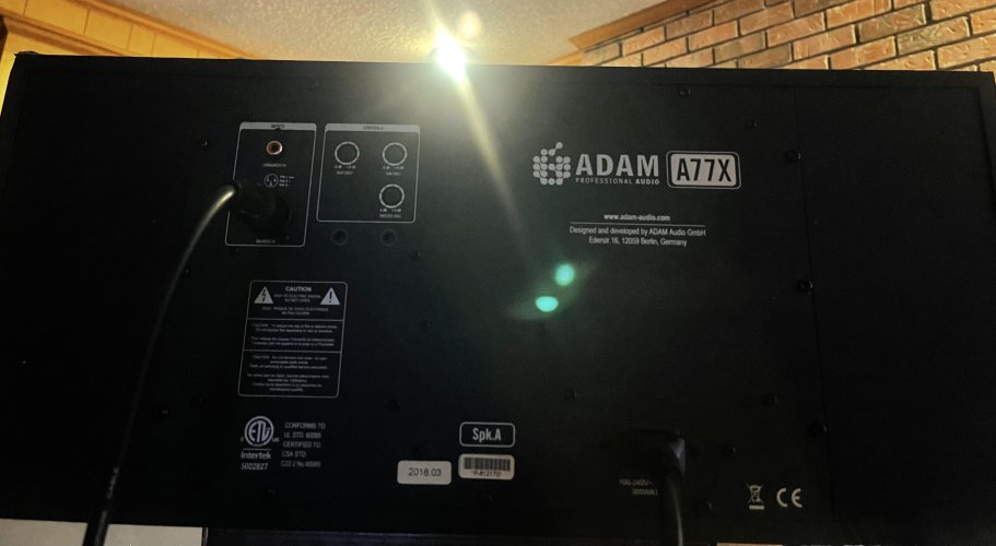Sold: ADAM Audio - A77x Pair AB | Headphone Reviews and Discussion ...