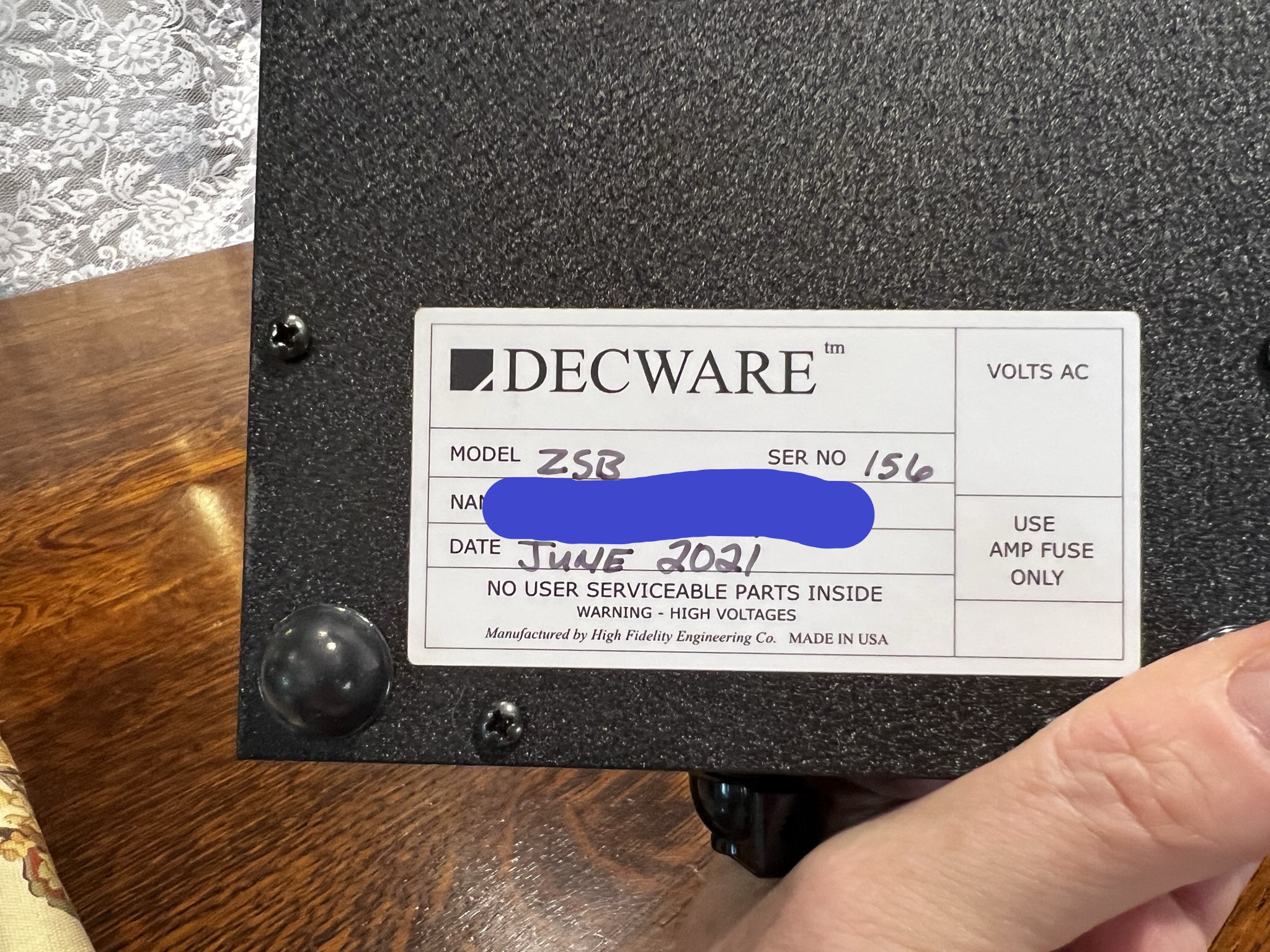 Closed: SOLD DecWare model ZSB switch box, new, never used | Headphone ...