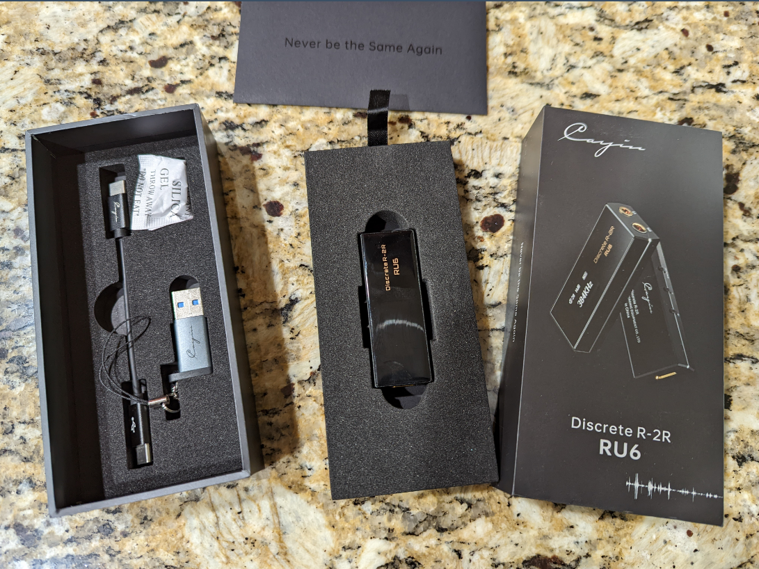 Sold: Cayin RU6. It's in great condition, comes with the original ...