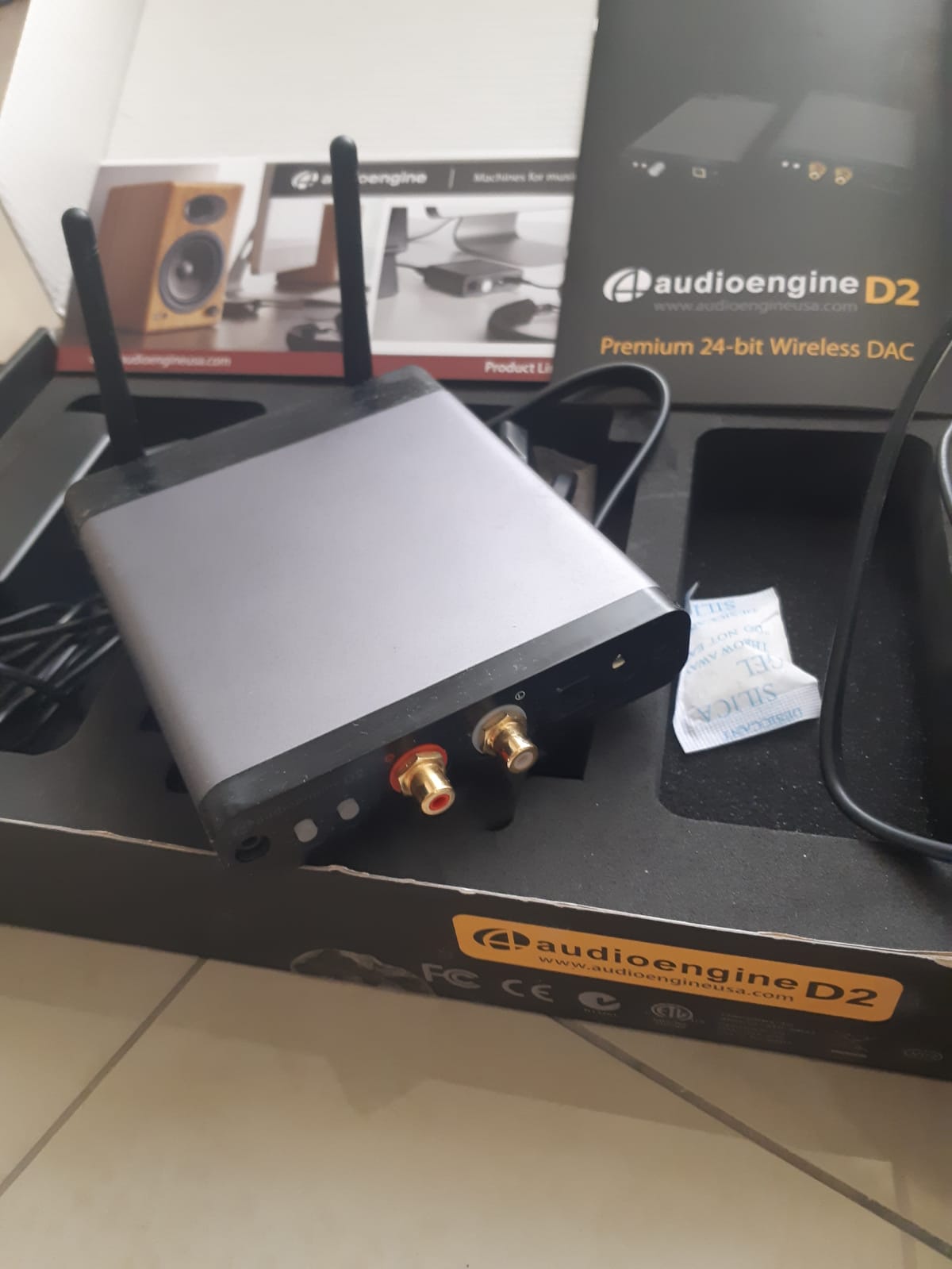 Closed: Audioengine D2 24-BIT Wireless DAC (Sender + Receiver ...