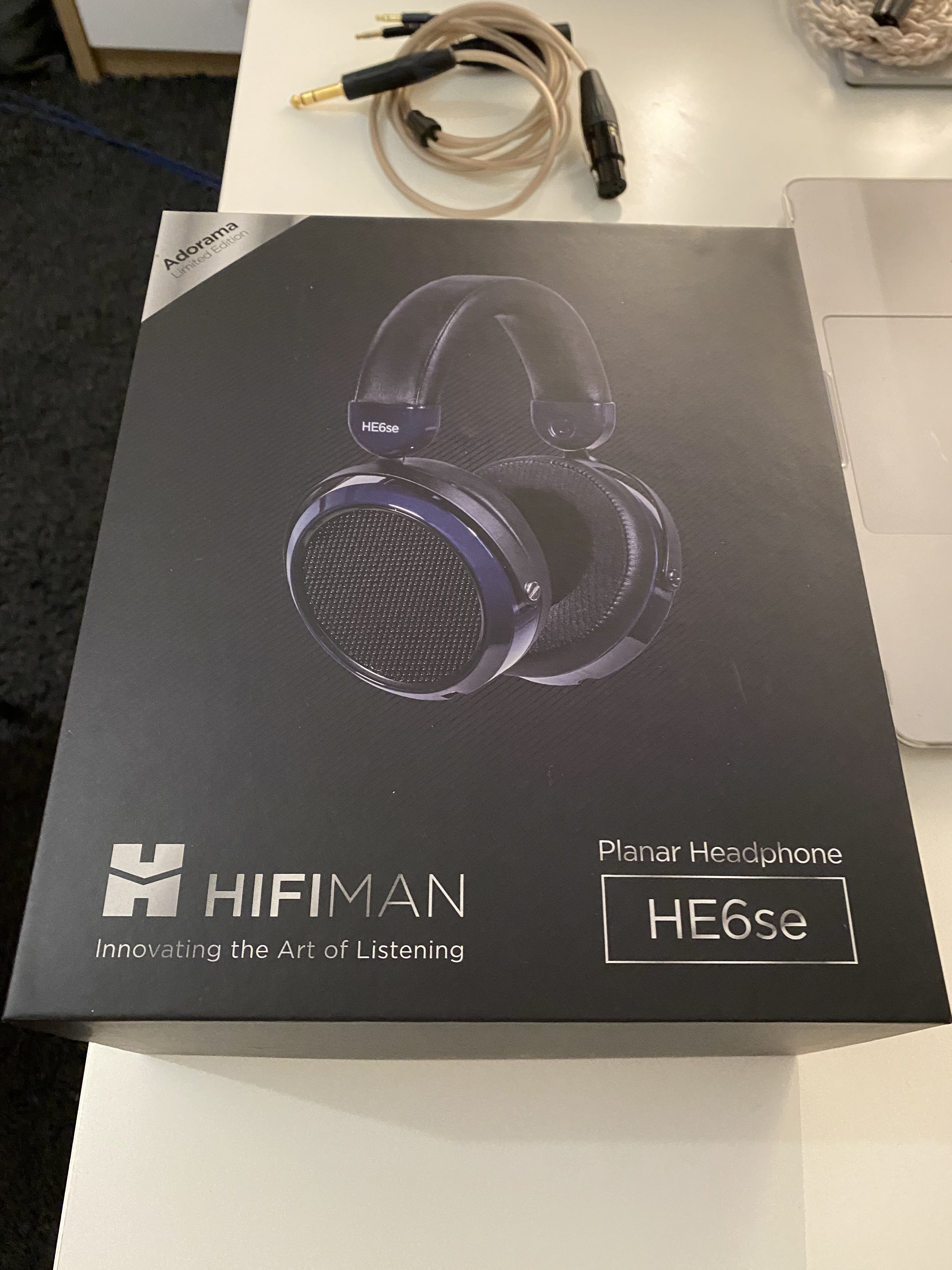 Closed: HiFiMan HE6SE V2 With Zysonix Speaker Amp Adapter | Headphone ...