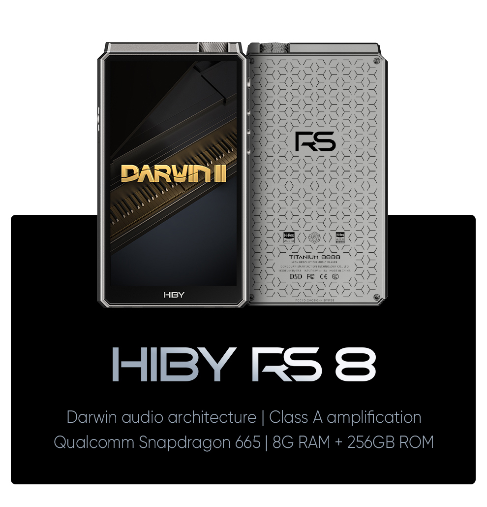 HiBy RS8 flagship Darwin R2R Android DAP -- Class A -- news and impressions thread | Page 17 ...