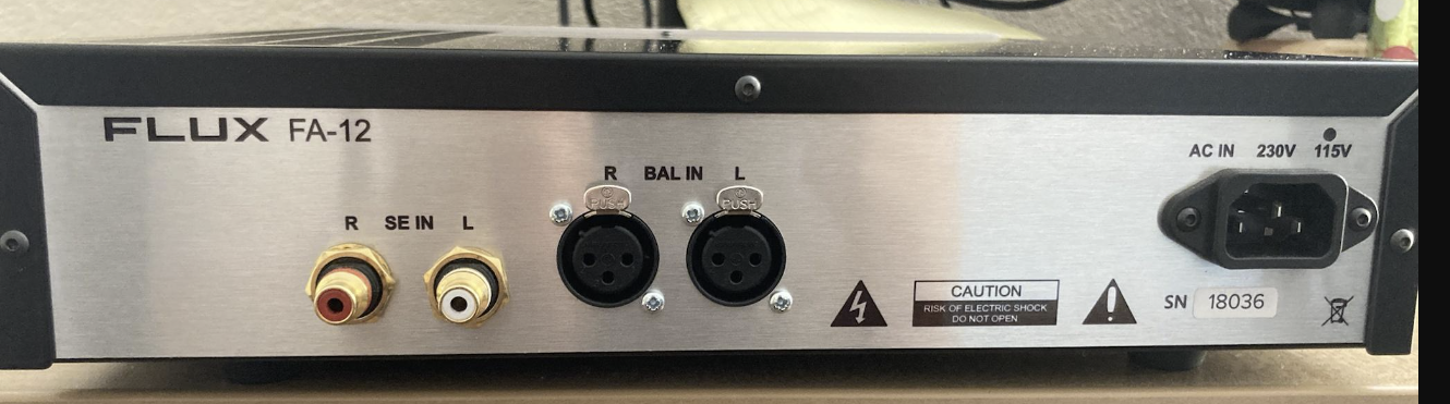 Sold: Pending: Flux-lab FA-12 desktop amp | Headphone Reviews and ...