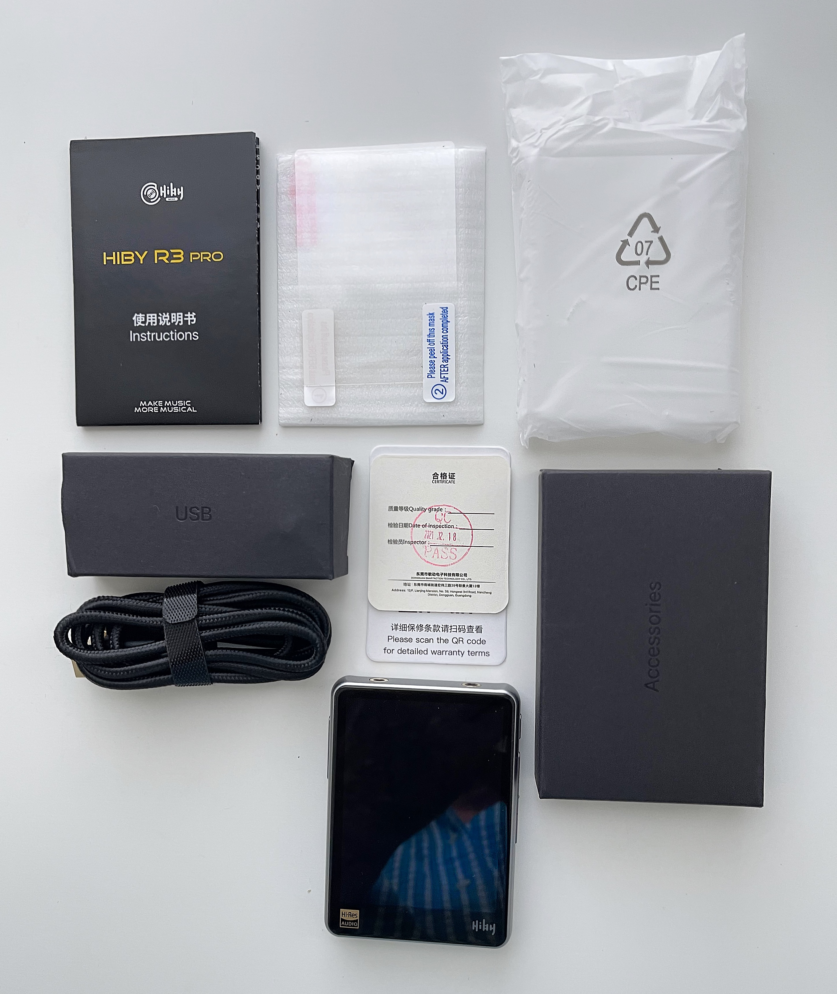 Sold: Hiby R3PRO Saber 2022 Version Hi-Res Digital Player | Headphone ...