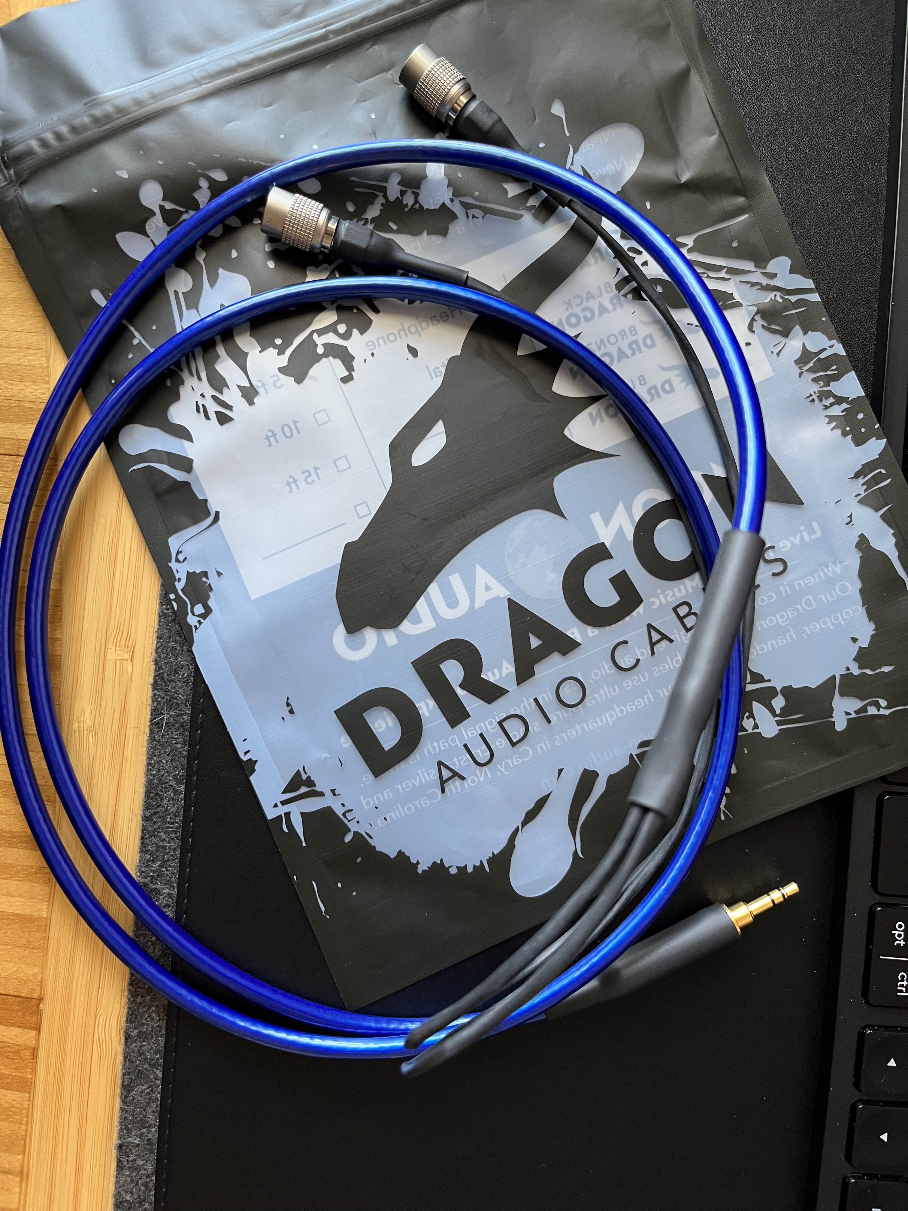 Closed: Moon Audio Blue Dragon DCA Cable 3.5MM | Headphone Reviews and ...