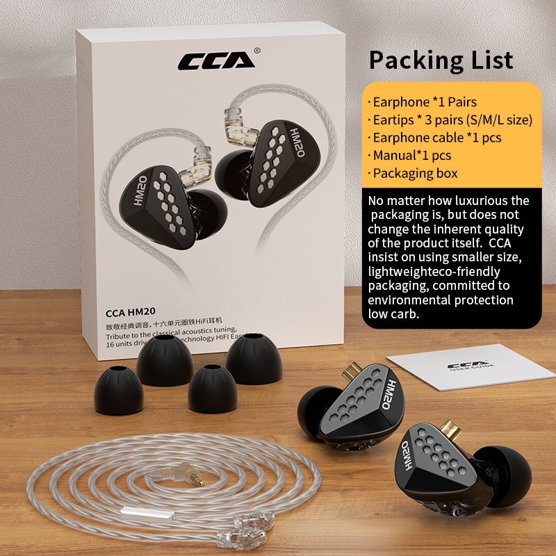 CCA HM20 | Headphone Reviews and Discussion - Head-Fi.org