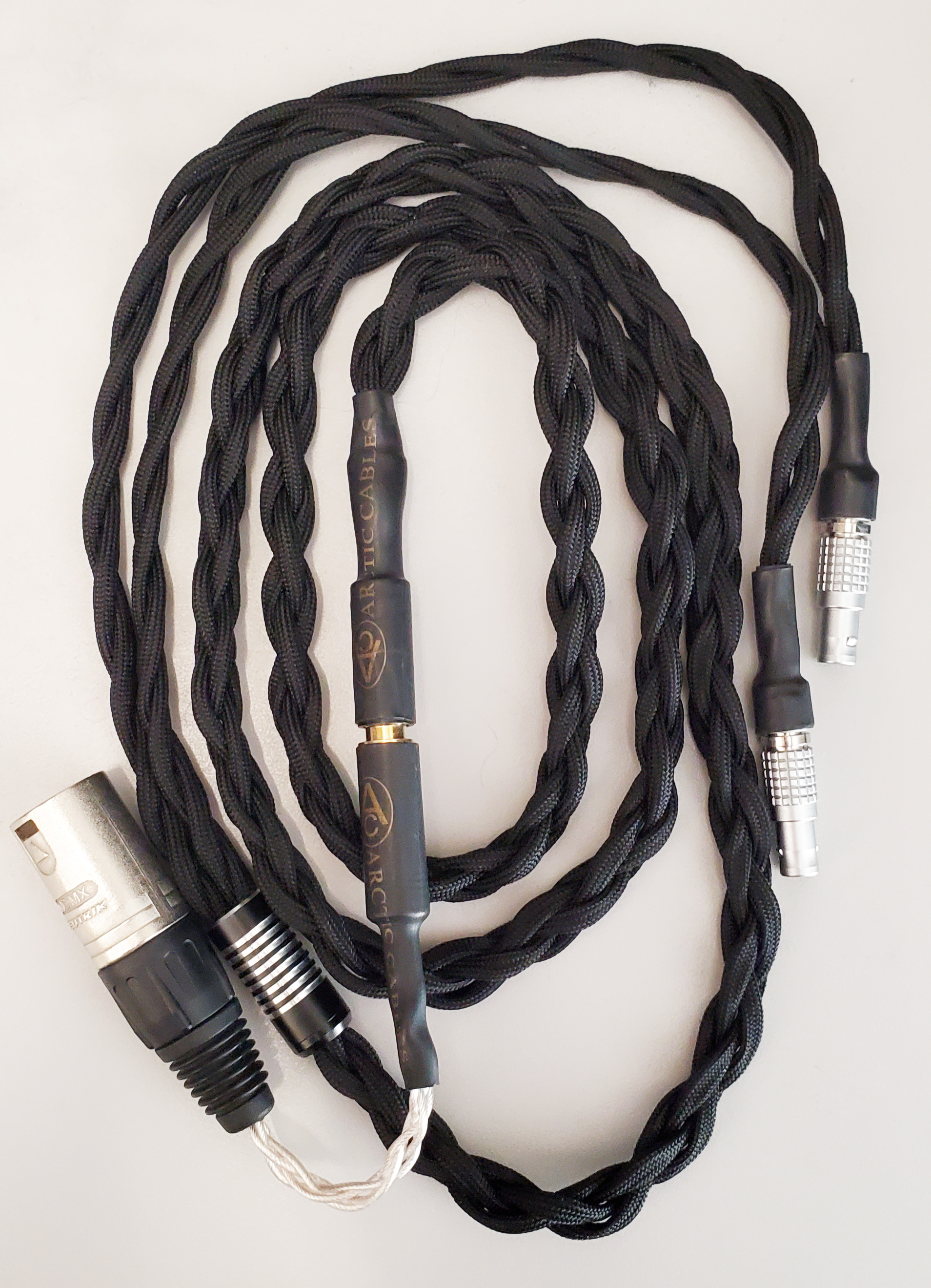 Closed: Arctic Cables Signum 7N UP-OCC silver cable for Focal Utopia ...