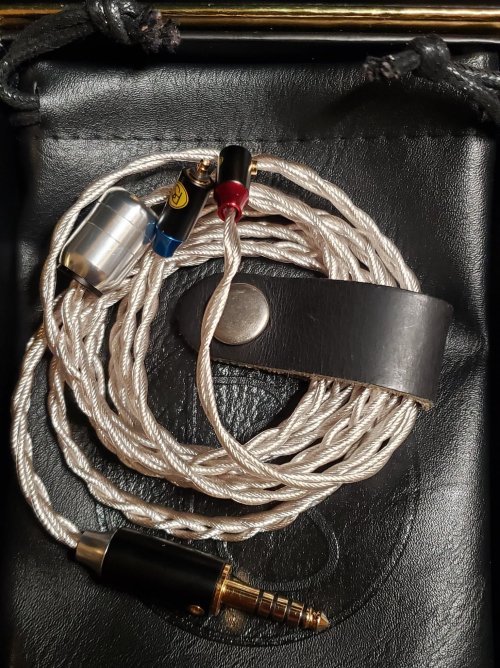 Closed: PLUSSOUND Exo Series Custom IPX Cable 4.4MM (Silver + Gold ...