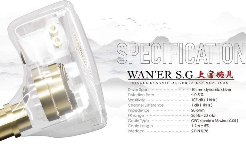 Tangzu WAN ER SG - Gallery | Headphone Reviews and Discussion - Head-Fi.org