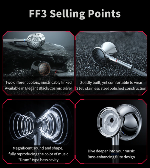 FiiO FF3: Drum type Dual cavity Earbuds - Gallery | Headphone Reviews ...