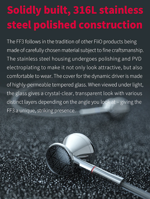 FiiO FF3: Drum type Dual cavity Earbuds | Headphone Reviews and ...