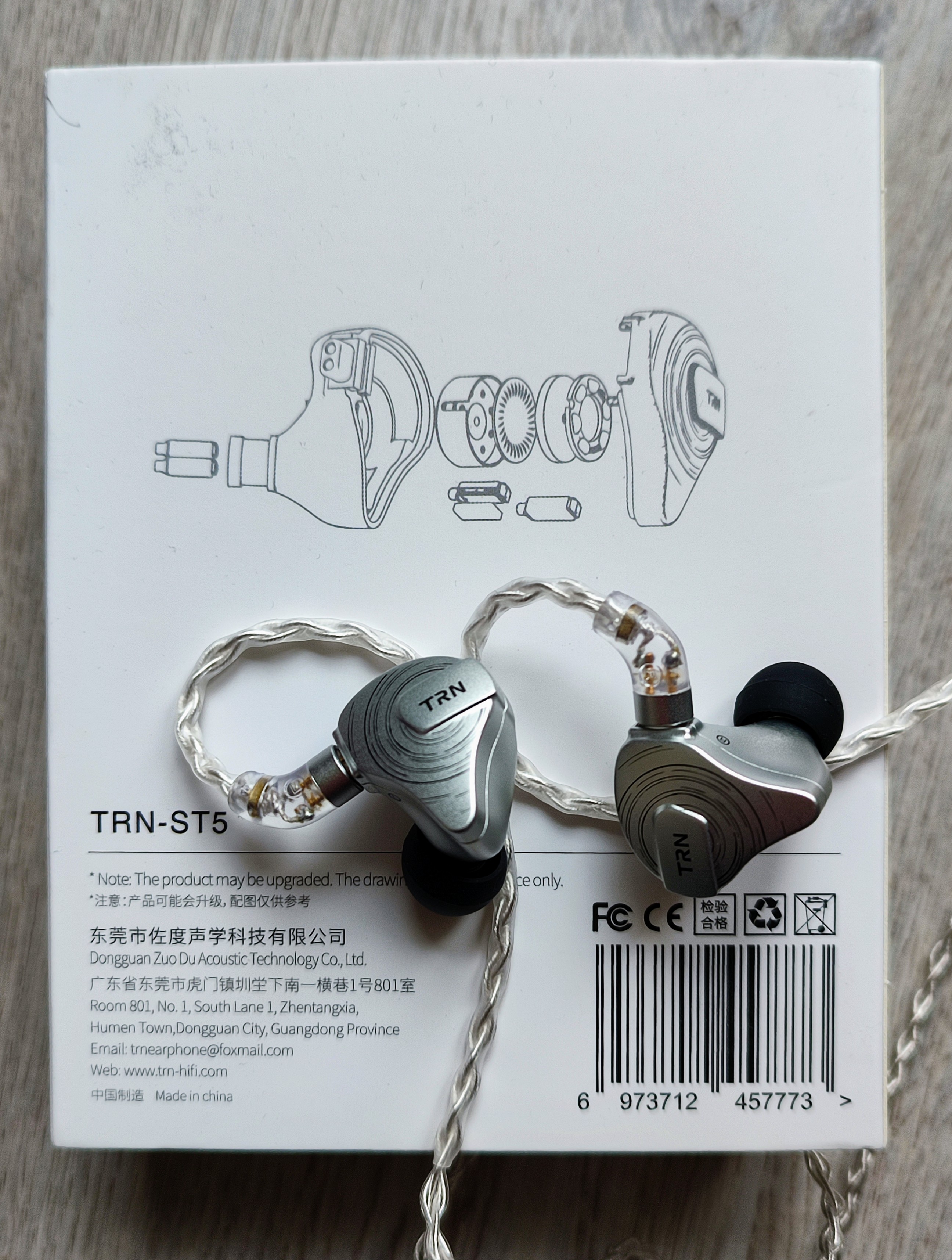 TRN ST5 Hybrid Universal IEM - Reviews | Headphone Reviews and ...