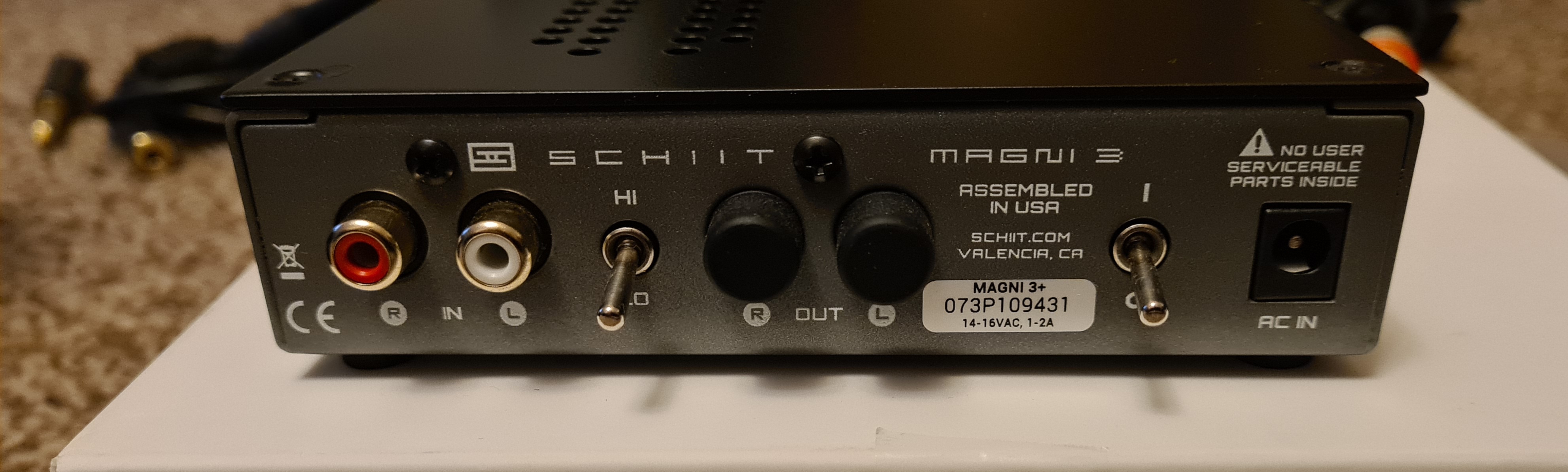 Closed: **Sold elsewhere **Schiit Magni 3+ UK Power Supply | Headphone ...