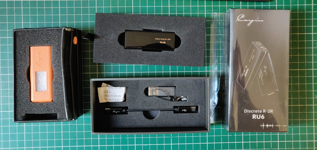 Closed: Cayin RU6 plus leather case | Headphone Reviews and Discussion ...