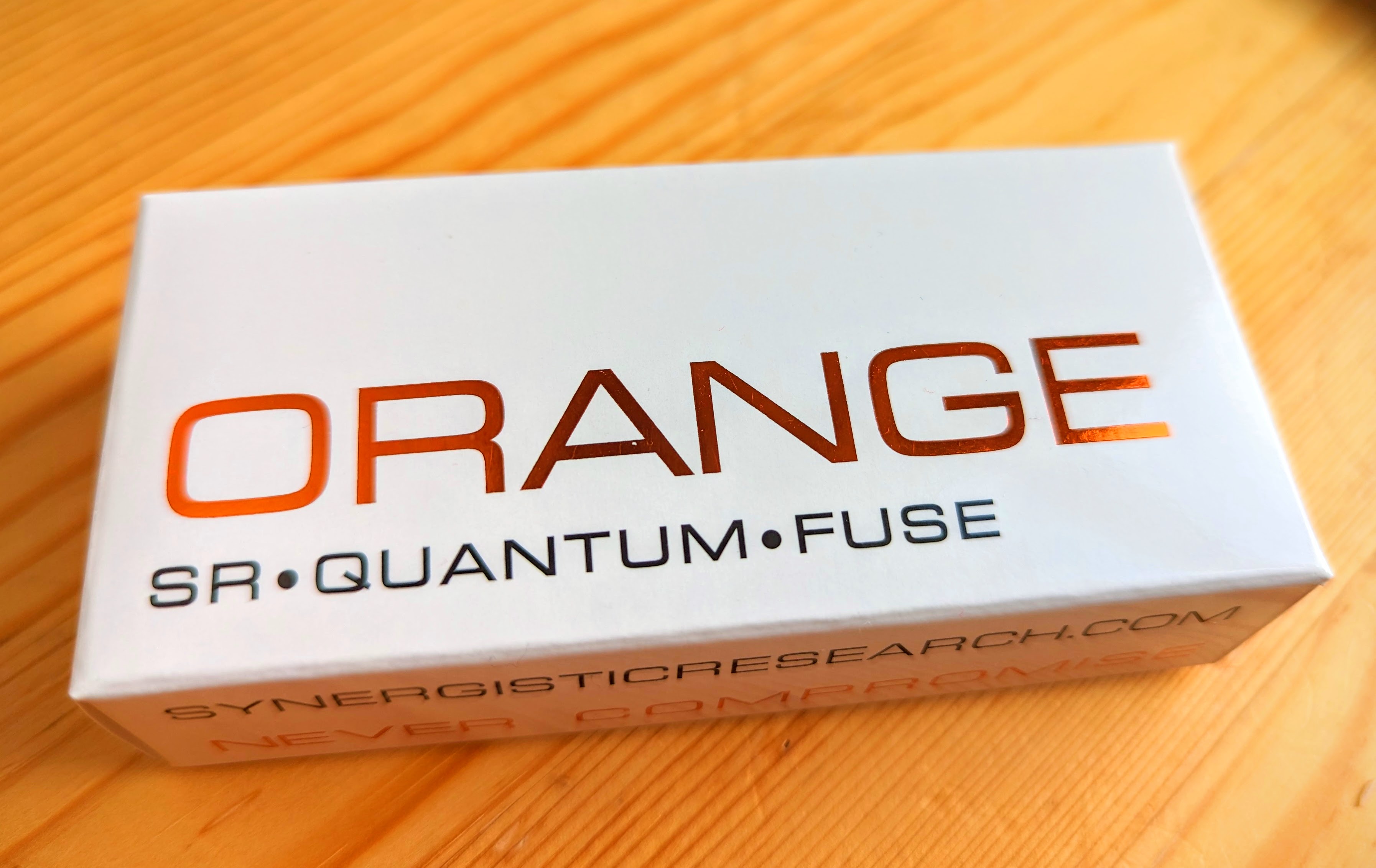 Closed: Synergistic Research Orange Quantum Fuse 2A, 5x20mm, slow-blow ...