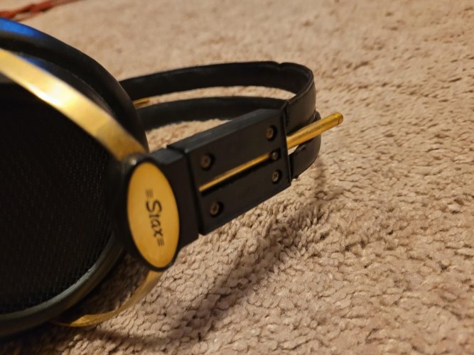 Sold: Stax SR-5 Gold | Headphone Reviews and Discussion - Head-Fi.org