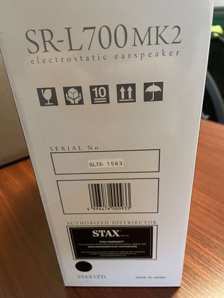 Closed: Stax SR-L700 mk2 - PRICE DROP | Headphone Reviews and ...