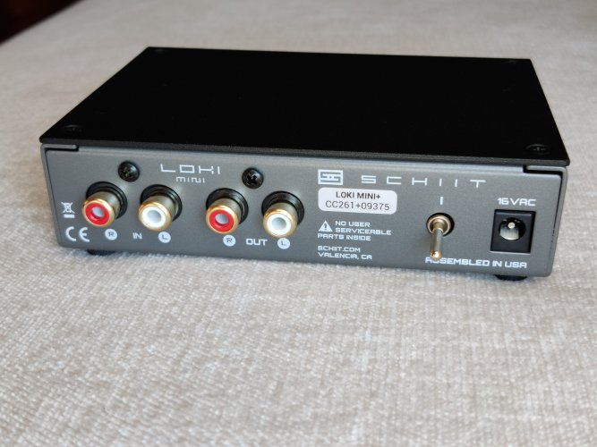 Closed: Schiit Loki Mini + plus new | Headphone Reviews and Discussion ...