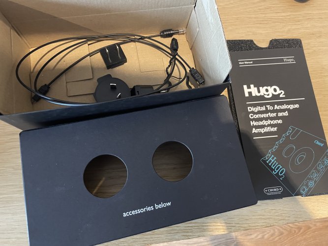 Closed: Chord Hugo2 + 2Go - Black - As new condition | Headphone ...