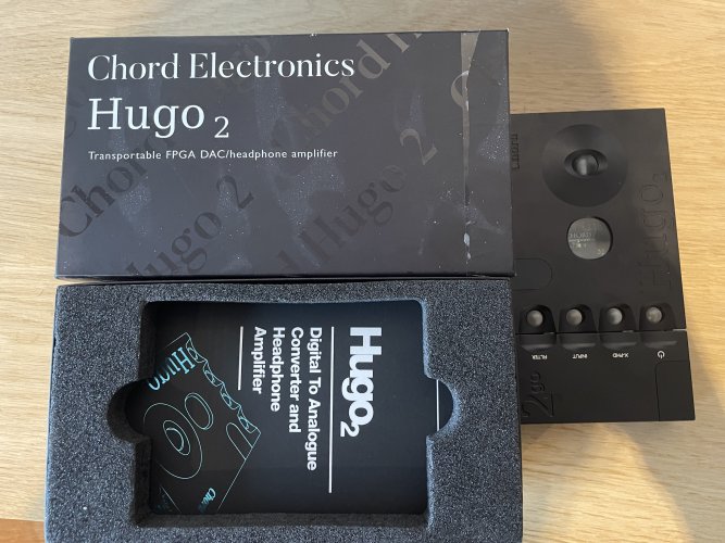 Closed: Chord Hugo2 + 2Go - Black - As new condition | Headphone ...