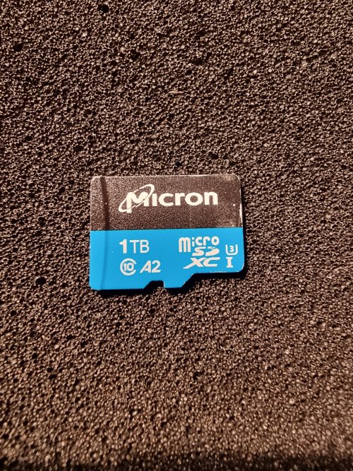 Sold: Micron MicroSD 1TB | Headphone Reviews and Discussion - Head-Fi.org