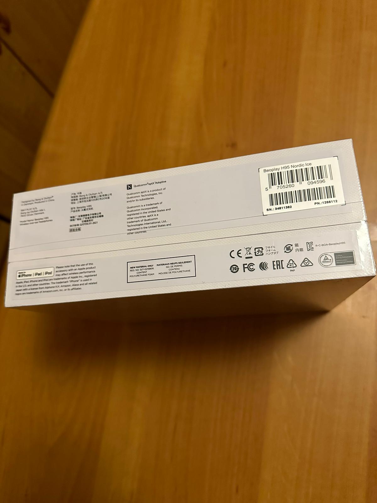 Closed: Bang & Olufsen H95 - Brand New - Sealed Box | Headphone Reviews ...