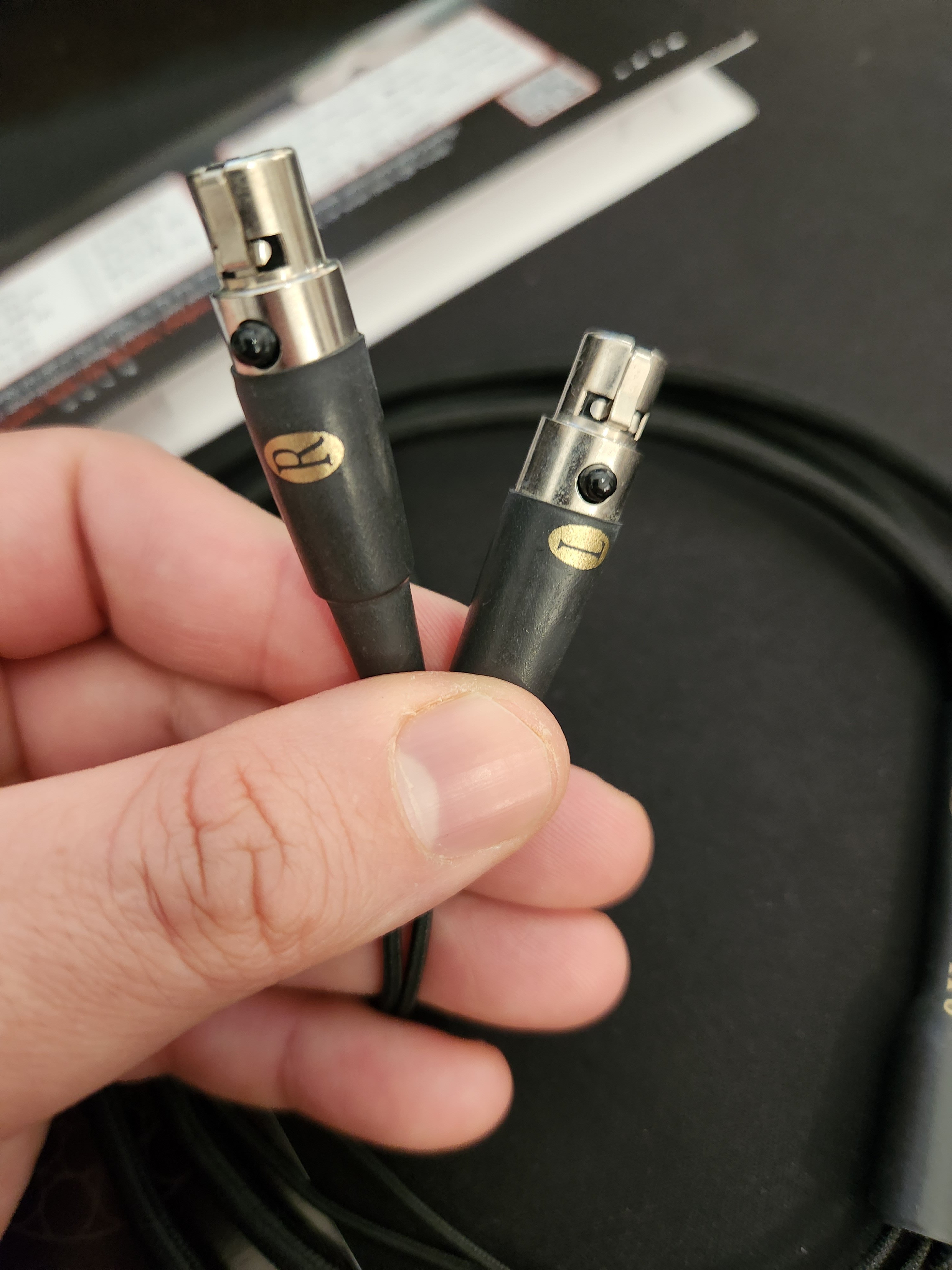 Sold: Cardas Cable Light Mini XLR & 4.4 terminated | Headphone Reviews ...