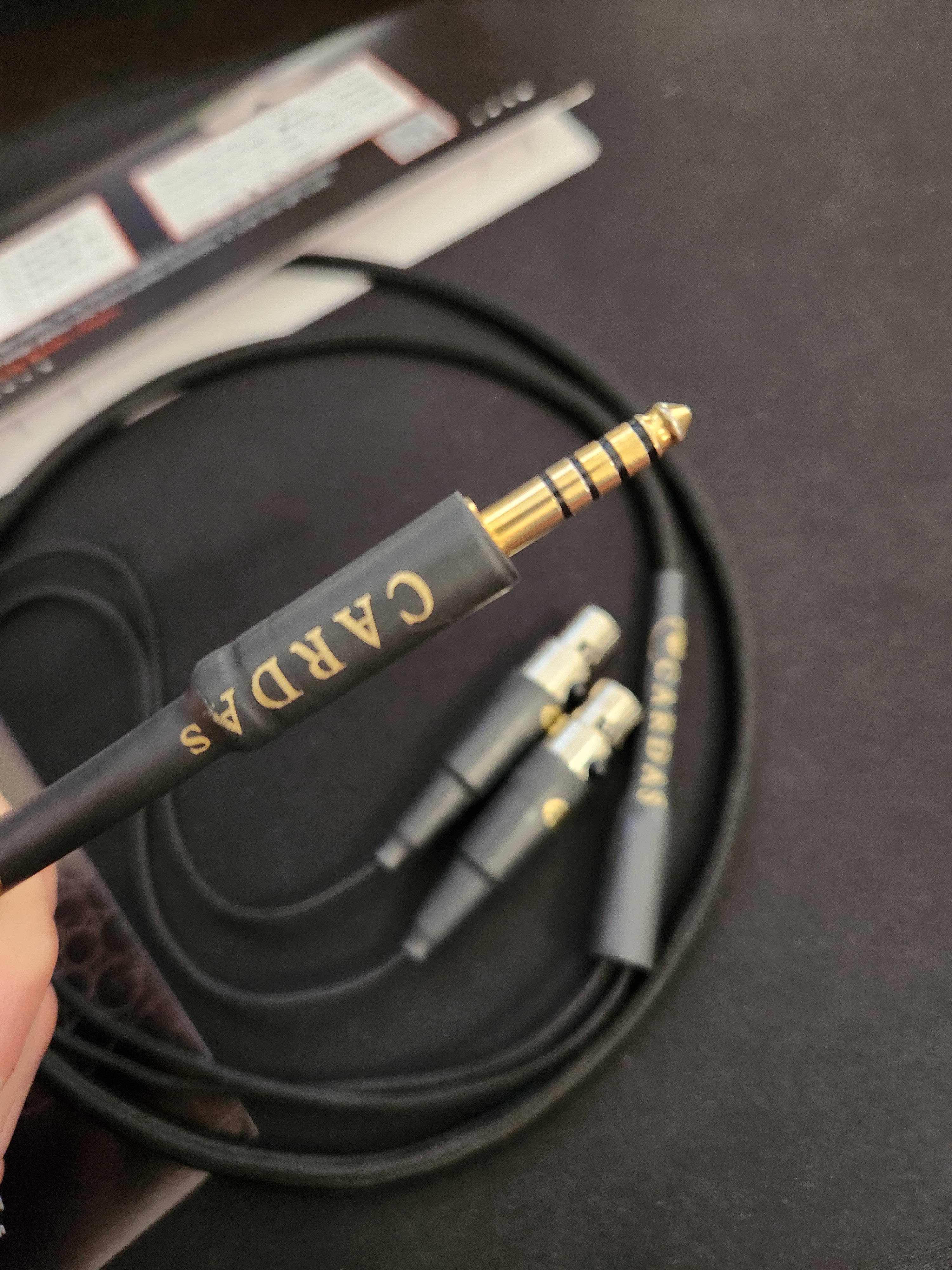 Sold: Cardas Cable Light Mini XLR & 4.4 terminated | Headphone Reviews ...