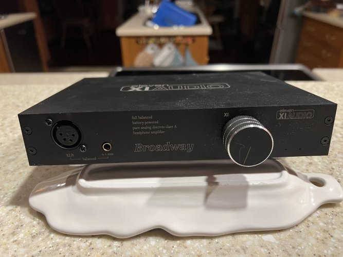 Sold: **SOLD****Eleven Audio XI Audio Broadway Fully Balanced Headphone ...