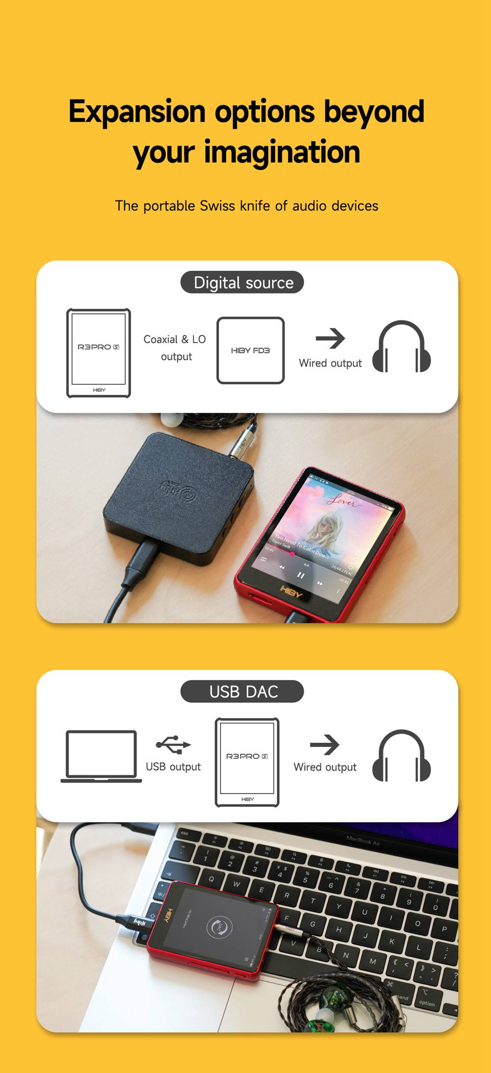 Hiby R3 Pro Saber 2022 DAP | Headphone Reviews and Discussion - Head-Fi.org